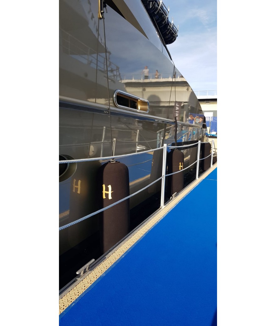 Embroidered fender covers MEGA in double thickness